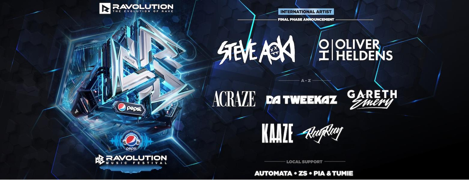 PEPSI presents RAVOLUTION Music Festival (RAVO-X Edition) | Ticketbox